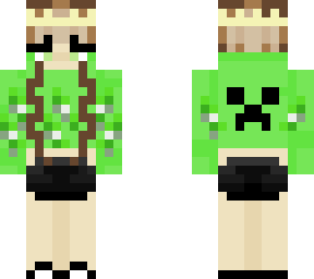 The Creeper Queen | Minecraft Skin