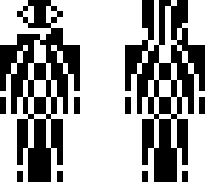 Vibri - Vib Ribbon | Minecraft Skin