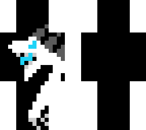 Blue Eyes White Dragon | Minecraft Skin