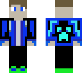 Blue Gamer | Minecraft Skin
