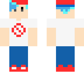 boyfriend fnf | Minecraft Skin