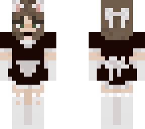 cat girl maid remake | Minecraft Skin