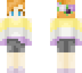 Enby pride | Minecraft Skin