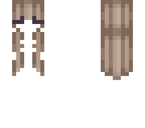 Minecraft Girl Hair