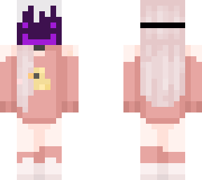 girl wearing mask | Minecraft Skin