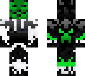green hacker | Minecraft Skin
