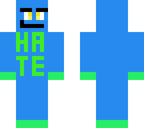 Hate gamer | Minecraft Skin