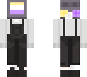 Non Binary Skin | Minecraft Skin