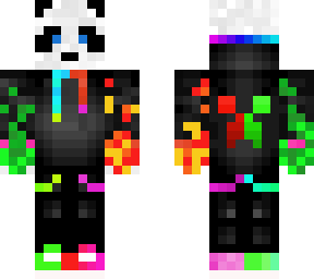 panda gamer | Minecraft Skin