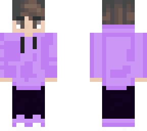 Purple hoodie | Minecraft Skin