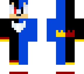 Shadow Sonic | Minecraft Skins