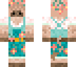 Shaggy Cottagecore Cow | Minecraft Skin