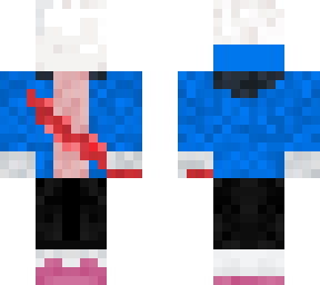 Slenderman Last Breath Sans | Minecraft Skin