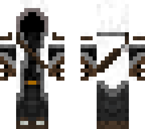 White Robed Assassin | Minecraft Skin