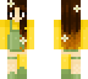 Yellow Girl | Minecraft Skin