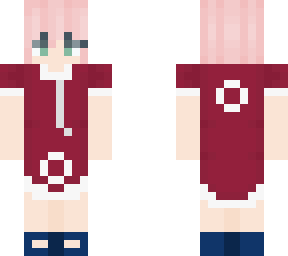 Sakura Naruto | Minecraft Skins