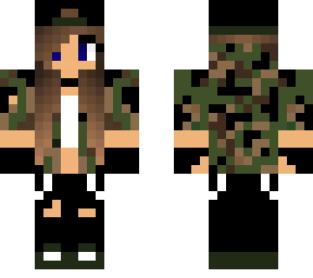 Army Girl | Minecraft Skin