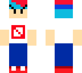Fnf Bf Minecraft Skins