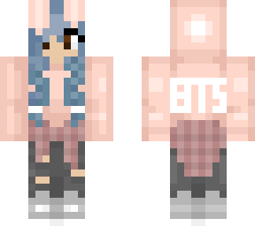Jk Bts Minecraft Skins