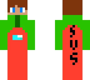 Cringy Watermelon Imposter | Minecraft Skin