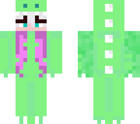 Dinosaur Girl | Minecraft Skin