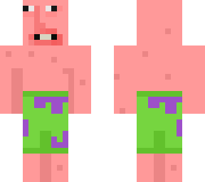 Dump patrick | Minecraft Skin