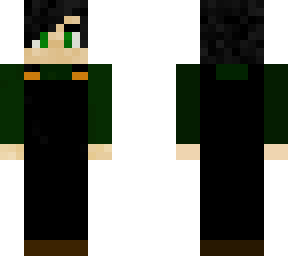 girl with short black hair | Minecraft Skin