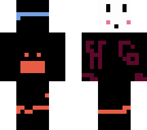 Hacker Girl Minecraft Skins