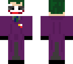 Joker (Heath Ledger) | Minecraft Skin