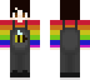 LGBTQ+ pride bee | Minecraft Skin