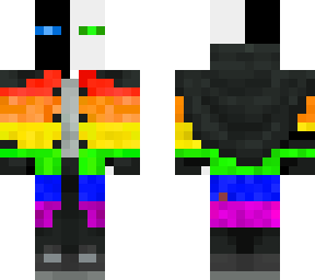 LGBTQ Pride skin :D | Minecraft Skin