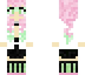 Demon Slayer Demon Mitsuri Minecraft Skins