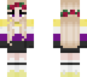 Non binary pride! | Minecraft Skin