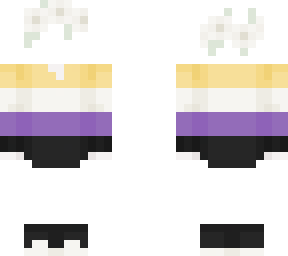 Nonbinary Pride // OB | Minecraft Skin