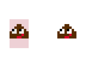 poop emoji | Minecraft Skins