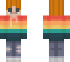 red head eboy PRIDE EDITION | Minecraft Skin