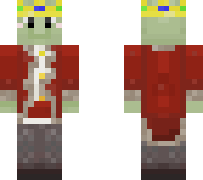 Shrek in Technoblades outfit | Minecraft Skin