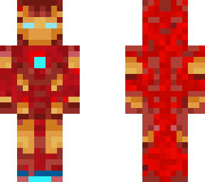 Vibrant Iron Man | Minecraft Skin