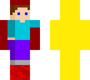 3D Steve in the NETHER | Minecraft Skin