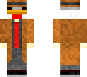 Detective Poultry man | Minecraft Skin