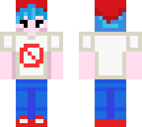 fnf bf | Minecraft Skins