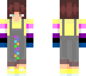 Gender Fluid Flag | Minecraft Skin