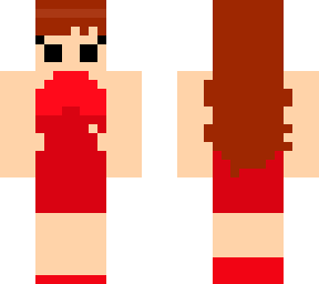 fnf girlfriend | Minecraft Skins