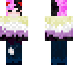my mc skin but pride | Minecraft Skin