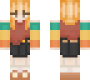 new pan flag :) | Minecraft Skin