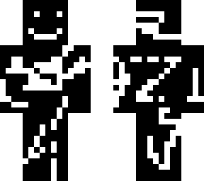 smile man with scrible | Minecraft Skin