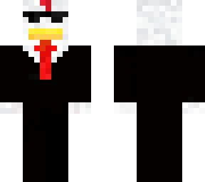 Spy Chicken | Minecraft Skin