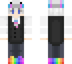 trans pride BoomerNA | Minecraft Skin