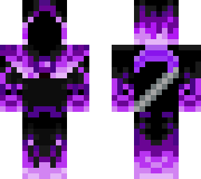 purple reaper | Minecraft Skins