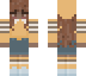 Yellow aesthetic skin | Minecraft Skin